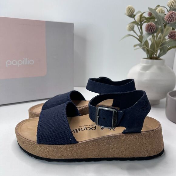 Papillio | Shoes | Papillio Glenda Suede Leather Textile Sandal ...